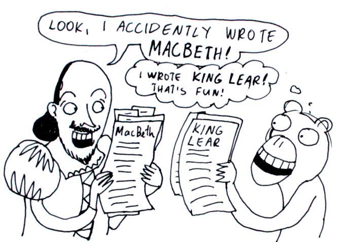 Shakespeare and the Monkey | i have no teeth