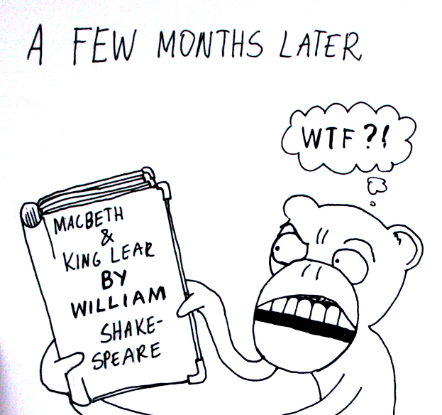 Shakespeare and the Monkey | i have no teeth